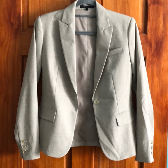 Theory | Jackets & Coats | Theory Gabe B Tailor Blazer Size 2 Beige ...